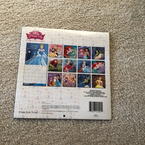 Disney | Office | Disney Princess 28 Calendar Collectible New | Poshmark